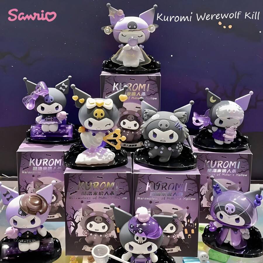 Sanrio 1 Pc Werewolf Series Model Collectible Blind Box,Halloween Doll ...