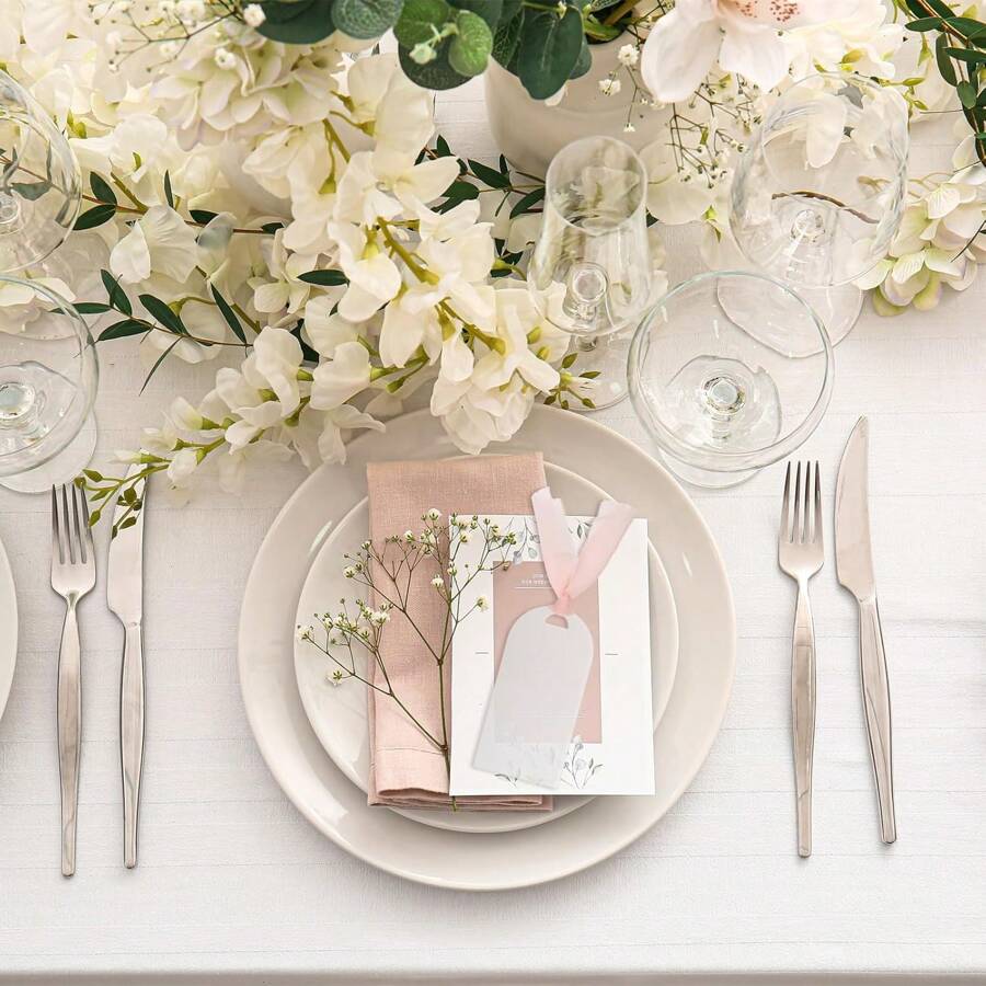 10 Sets Acrylic Place Cards Wedding Name Cards Acrylic Name Plate Table ...