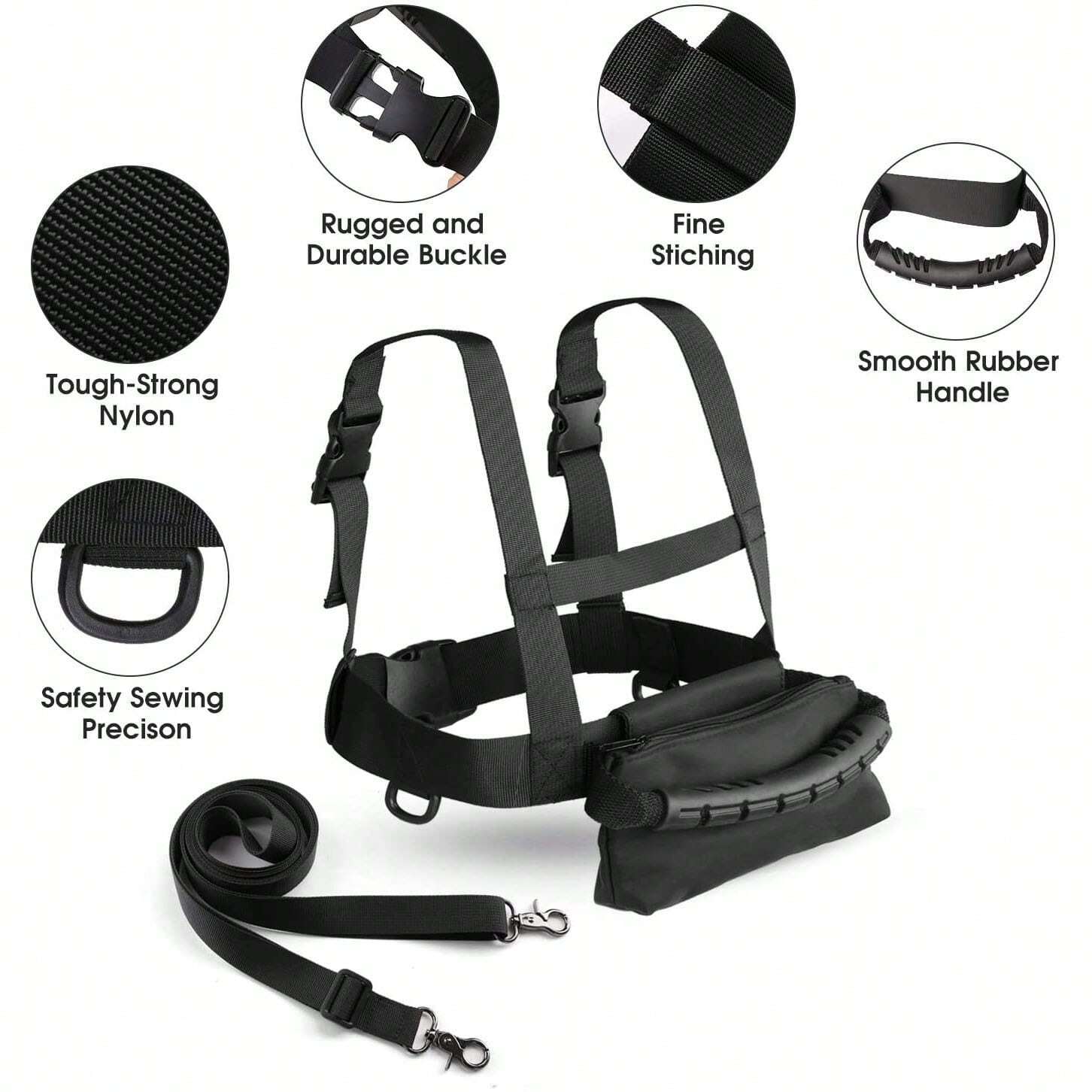 1 Set Ice Skating Safety Harness, Indoor & Outdoor Anti-Fall Tether ...