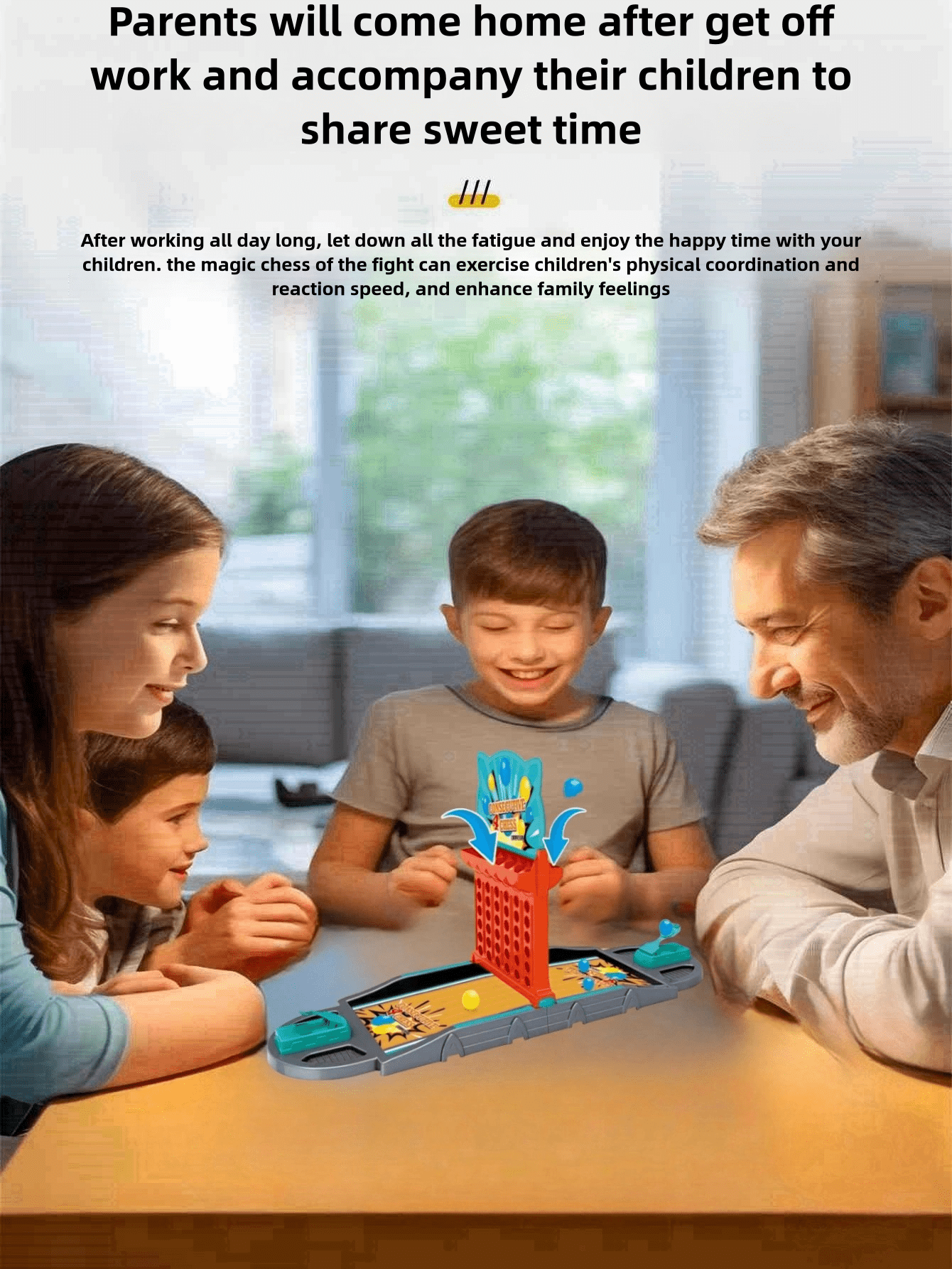 Desktop Fun Educational Shooting Balls Scoring Board Game, Classic ...