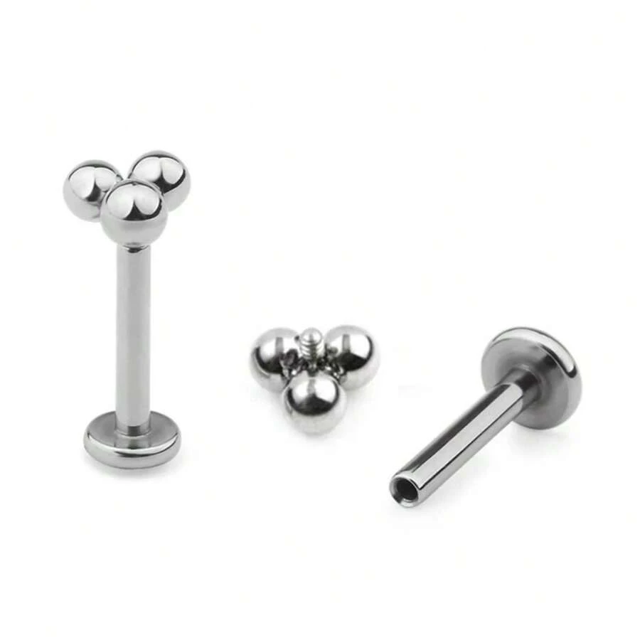 Ear Piercing Barbell Trinity Tragus Or Cartilage | SHEIN South Africa