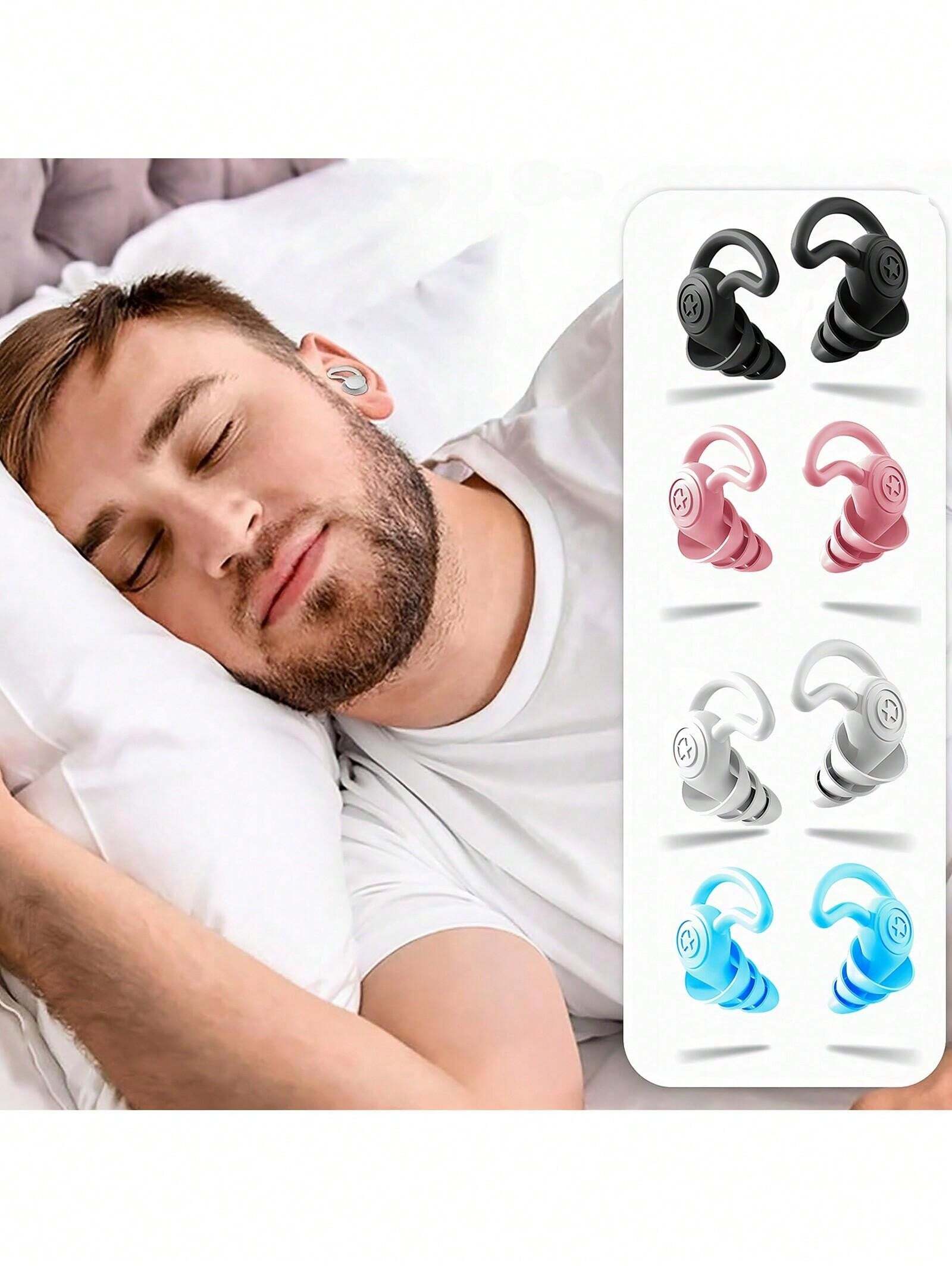 1 Pair Noise Cancelling Earplug, 40dB Super Comfortable Silicone ...