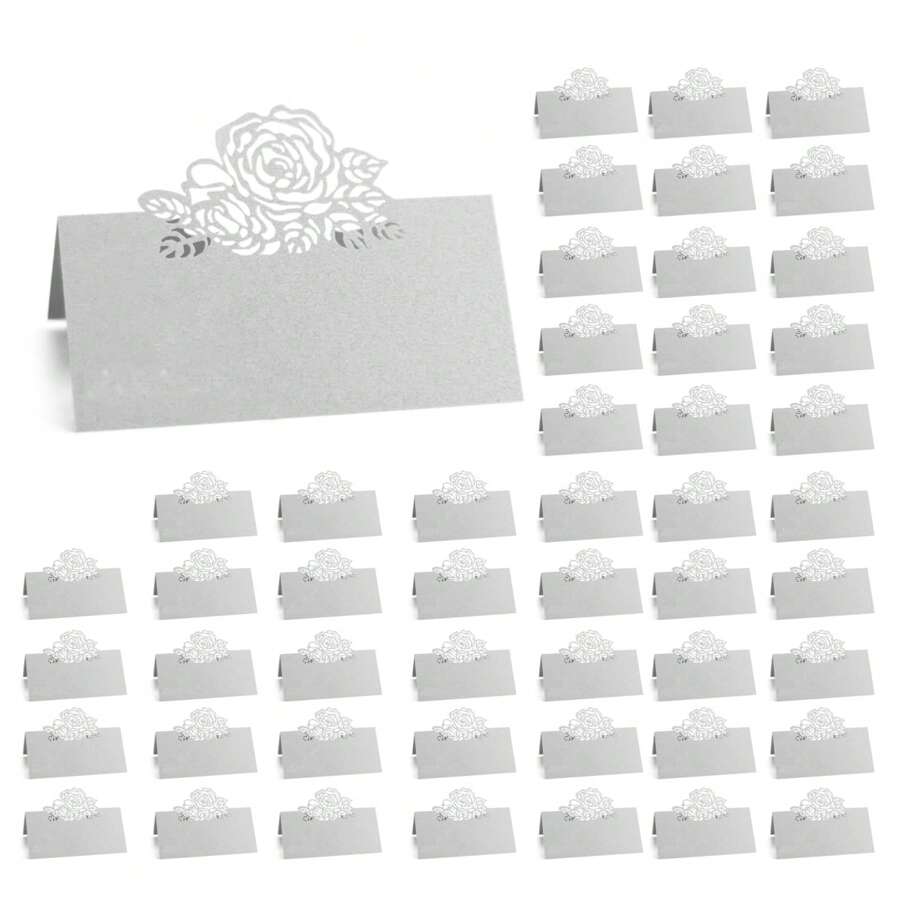50 Pcs Wedding Place Cards Table Name Place Cards Seating Cards ...