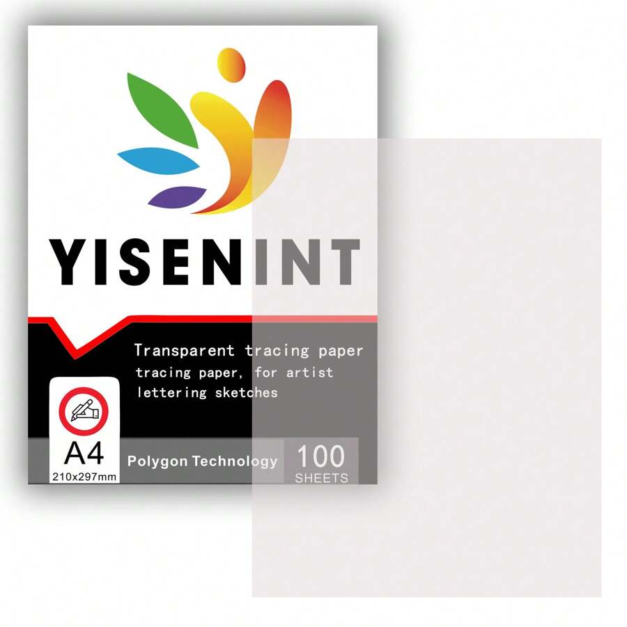 100pcs 21cm X 30cm Artist Tracing Papers, Suitable For DIY Pencil ...