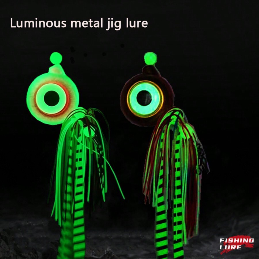 Anti-Snag Bottom Sea Fishing Iron Board Lures,Realistic Luminous Full ...