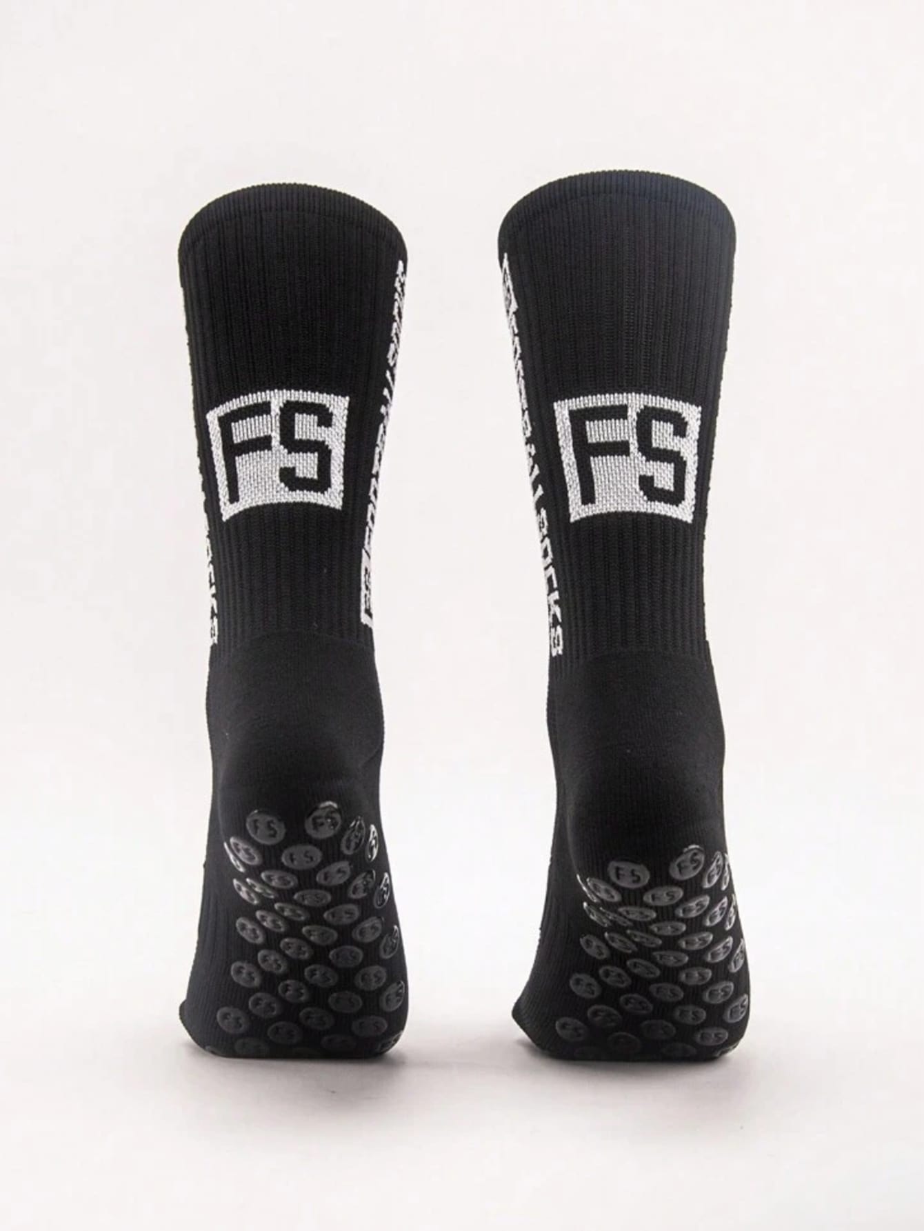 5 Pairs Men Cushion Crew Socks Sport Grip Socks Exercise Athletic ...