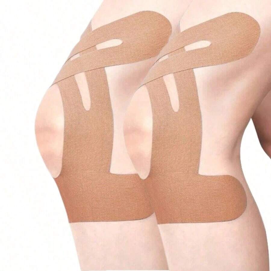1 Pair Knee Muscle Taping, Pre-Cut Muscle Tape For Professional Sports ...