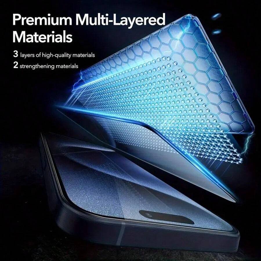 Oleophobic Coating Dust Free Easy Installation Screen Protector ...