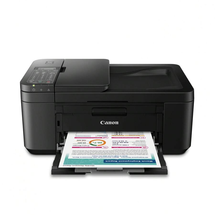 Canon PIXMA TR4722 All-In-One Wireless InkJet Printer With ADF, Mobile ...