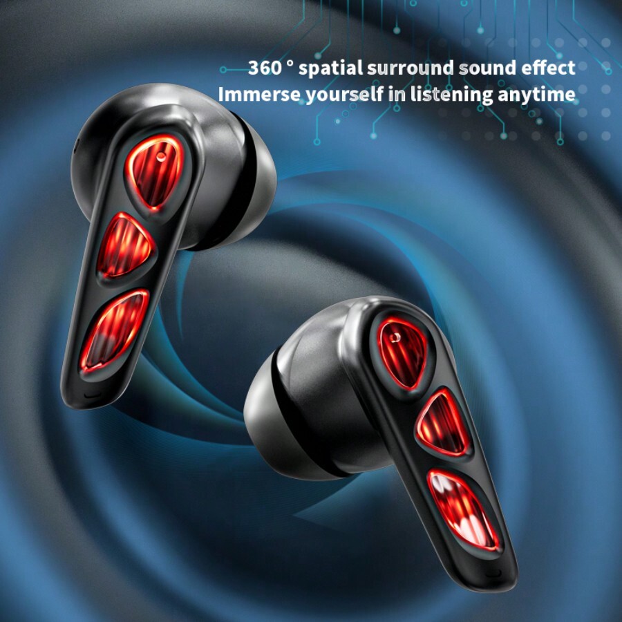 2024 Upgraded YX36 Noise Cancelling Wireless Earbuds With LED Lighting ...