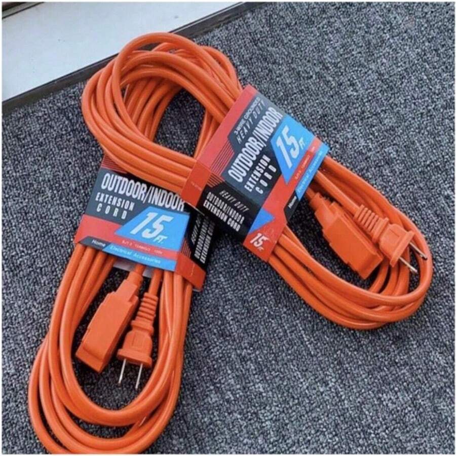 Extensión Eléctrica Uso Rudo Multicontacto 5 Metros Naranja | Moda de ...