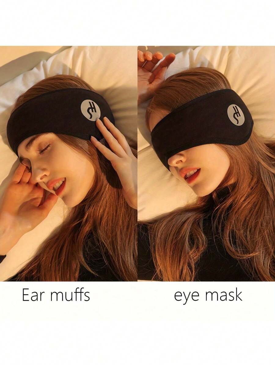 Adjustable Sleep Mask With Noise Cancelling Earplugs - Comfortable Fit ...