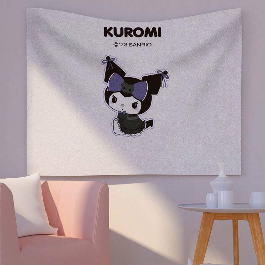 Sanrio 1pc Hello Kitty Printed Wall Tapestry Pink Funny, Modern Style ...