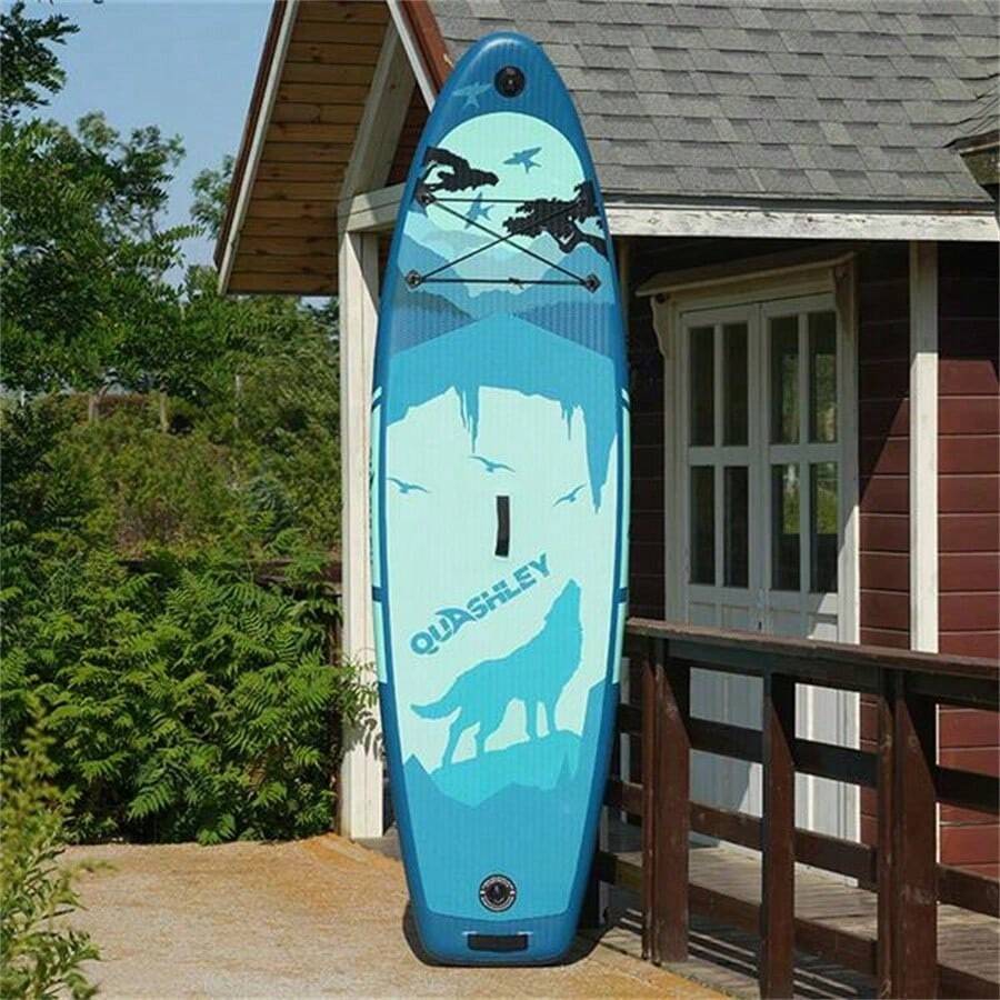 Inflatable Paddle Board Stand Up Paddling Board Novice Beginner Paddle ...