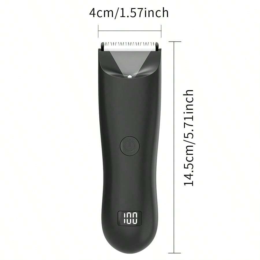 Men's Body Trimmer, Electric Shaver, Electric Inguinal And Pubic Hair ...