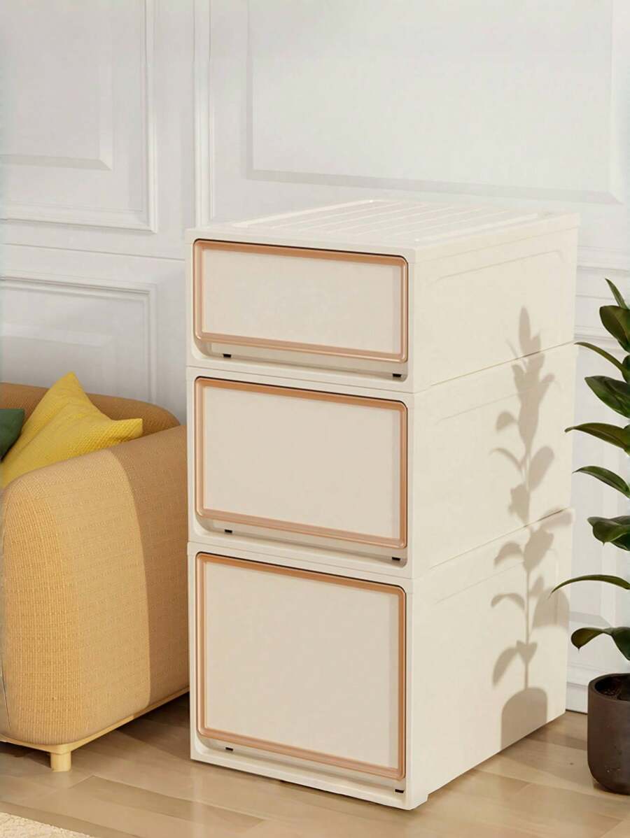 1pc 5/10/16/28/37/47L Large Capacity Drawer Storage Box, Closet ...