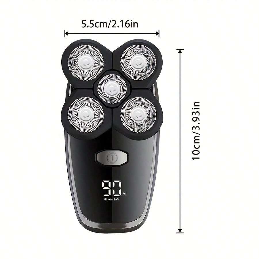 Electric Razor For Men Electric Head Hair Shaver LED Display - Men ...