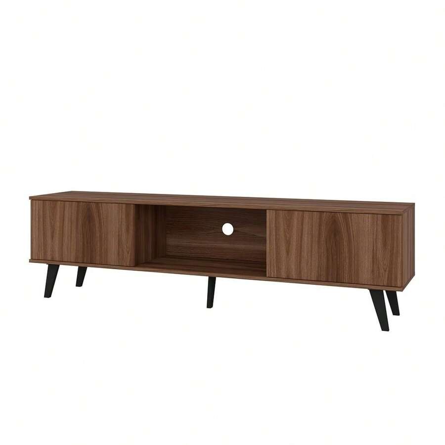 Manhattan Comfort Doyers 70.87 Mid-Century Modern TV Stand With ...