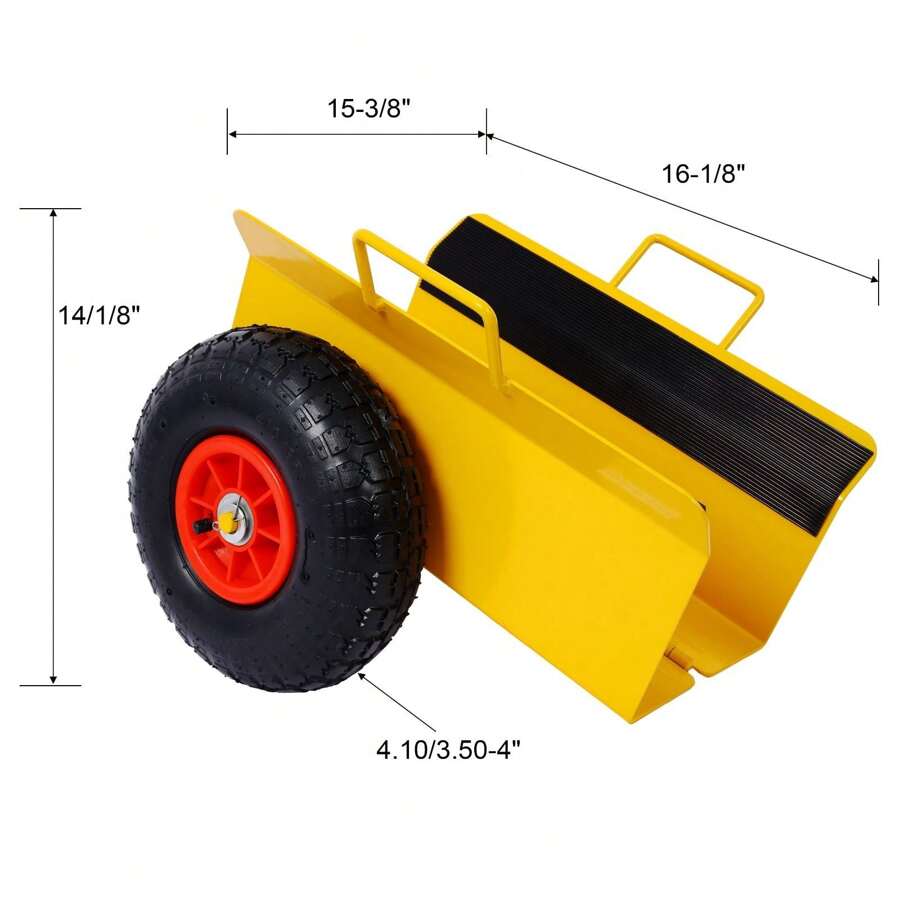 Binlin 600LB Capacity Heavy Duty Panel Dolly, Slab Dolly With 10 ...