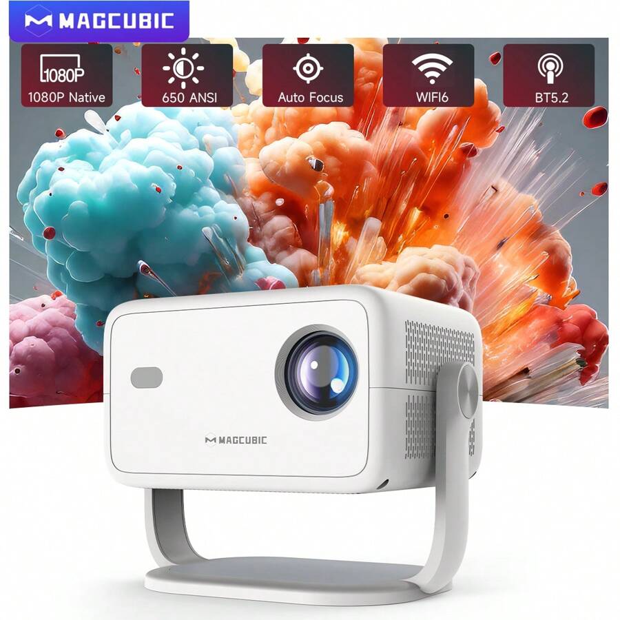 Magcubic Magcubic Native 1080P 650ANSI 4K Android 11 Projector L018 360 ...