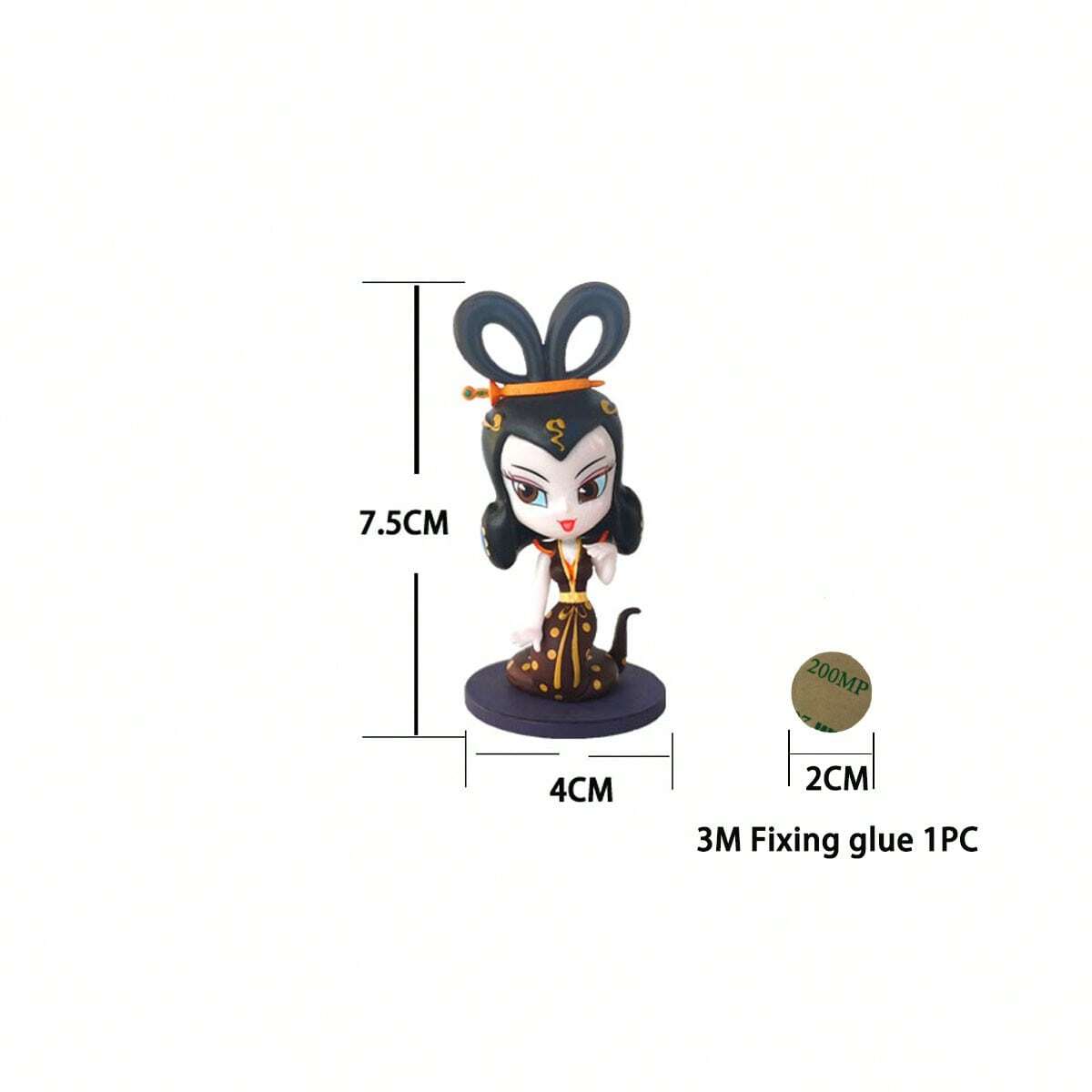 Figura classica dei guardiani della zucca, statuetta in tendenza dei ...