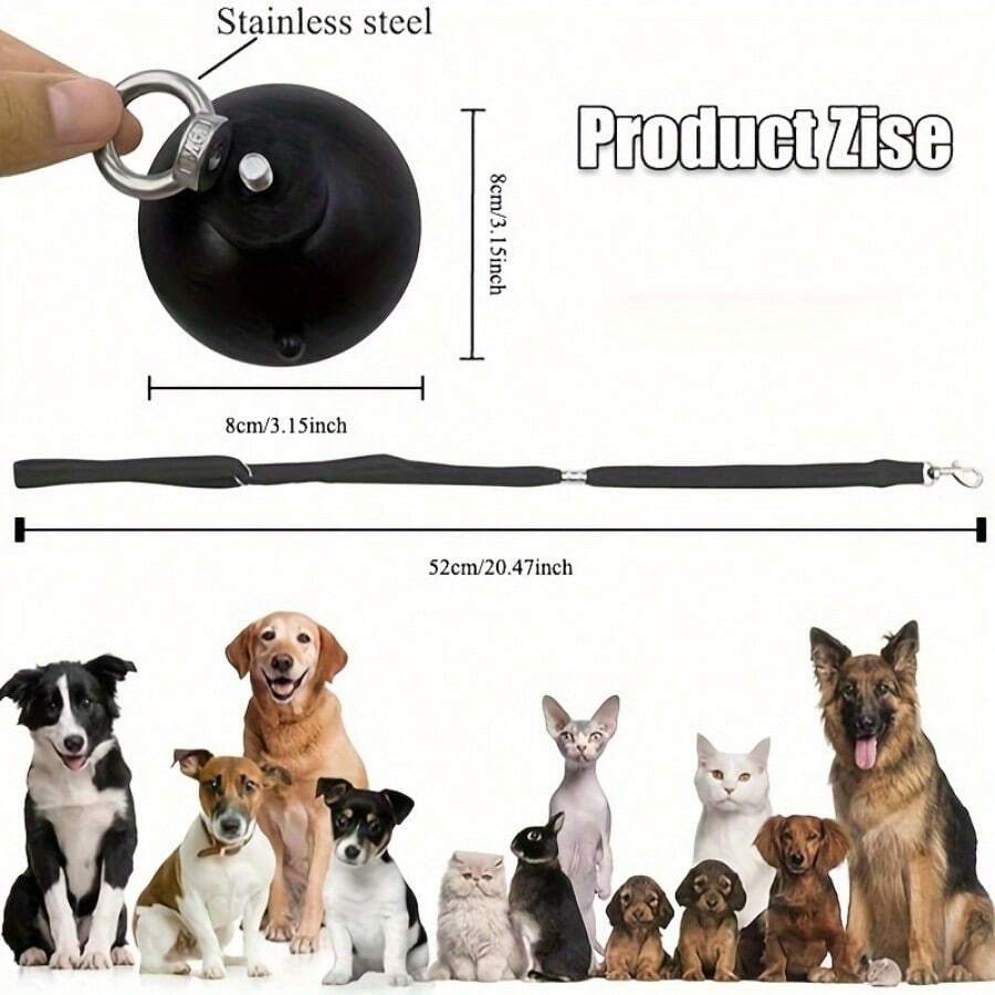1pc Suction Cup Anchored Dog Bath Restraint, Adjustable Pet Bathing ...