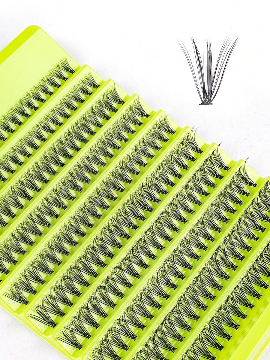 200 Long 30P Lashes Segmented Lashes Mix 8 -14 Mm In Length C Curly ...