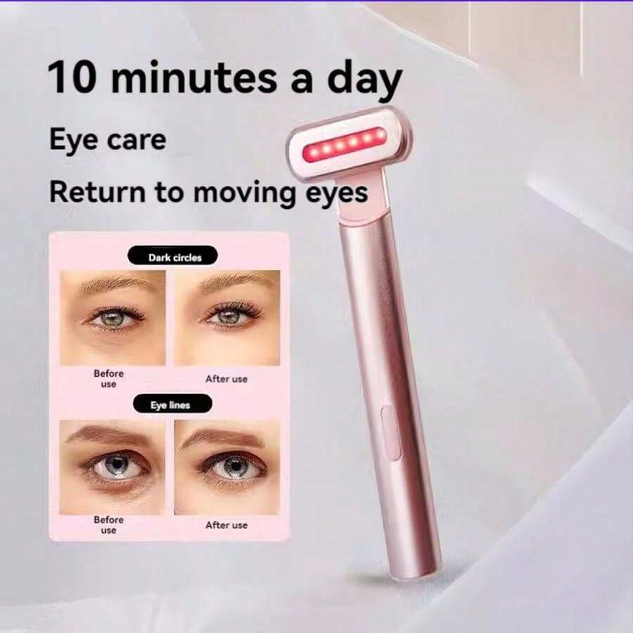 Multi-Function Facial Wand | Red Light For Face And Neck | Microcurrent ...