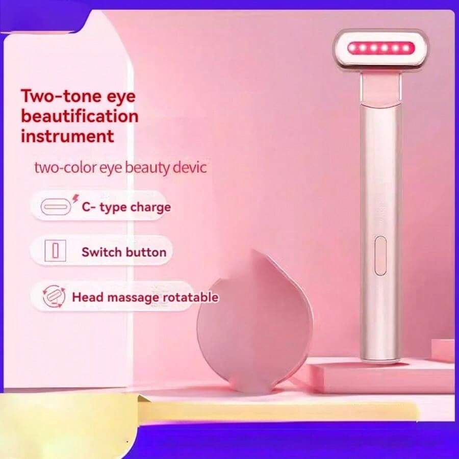 Multi-Function Facial Wand | Red Light For Face And Neck | Microcurrent ...