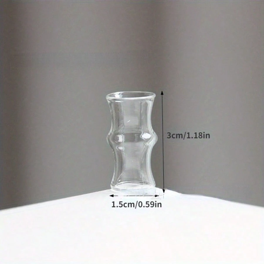 3pcs Mini Glass Cups, Higher Quality, Shinier & More Transparent ...