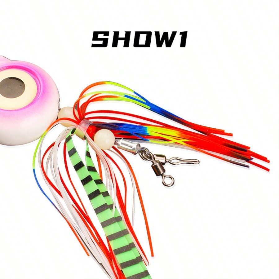 Anti-Snag Bottom Sea Fishing Iron Board Lures,Realistic Luminous Full ...