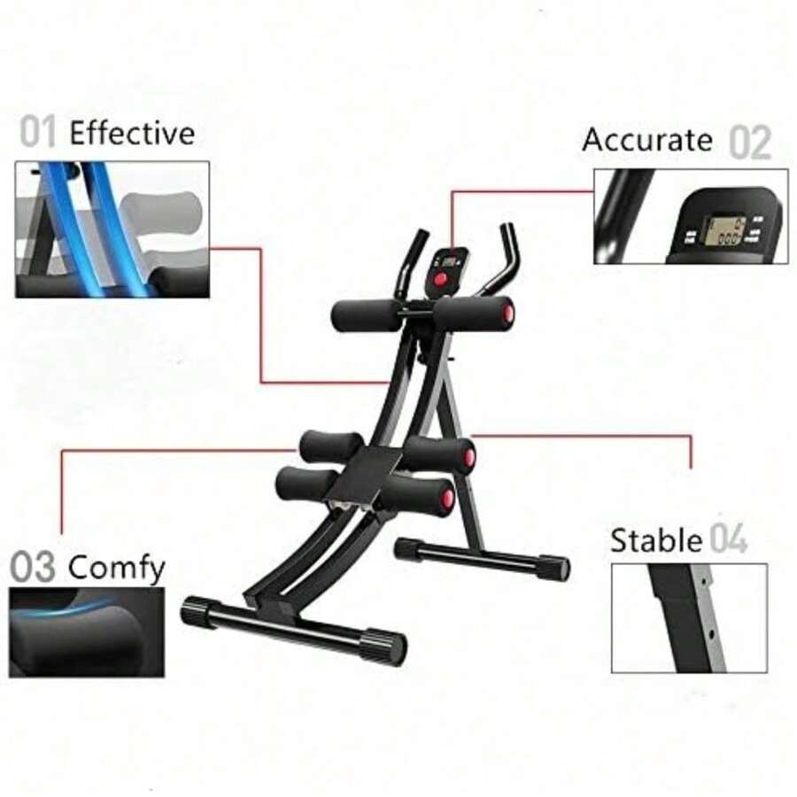 Fitlaya Fitness Core & Abdominal Trainers AB Workout Machine Home Gym ...