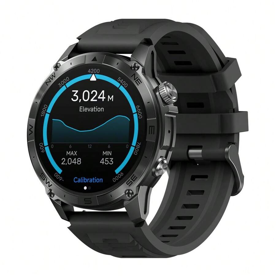 Zeblaze Stratos 2 Plus GPS Smartwatch mit 1,43'' AMOLED Display ...