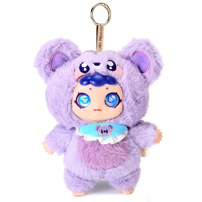 Cute Plush Blind Box Bag Charm Decoration, Lovely Furry Pet Ornaments ...