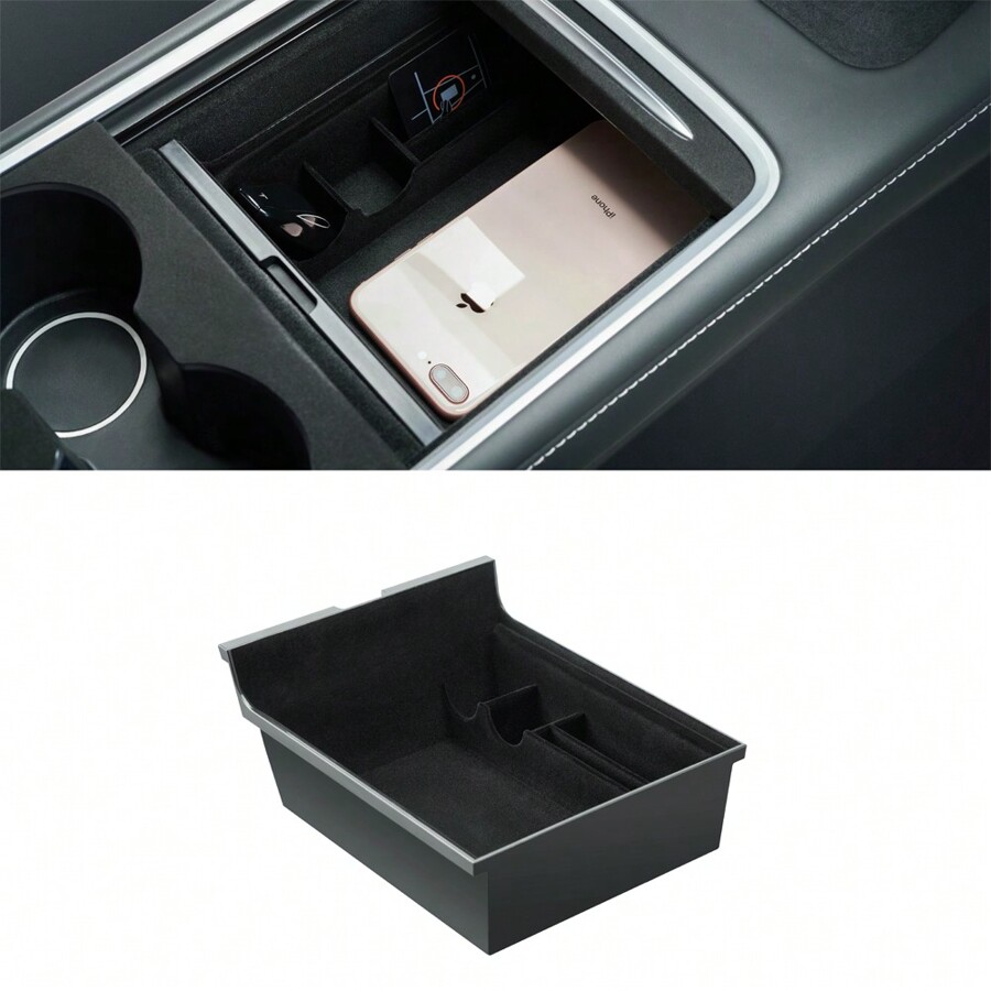 Center Console Organizer Tray Fit For Tesla For Model 3/Y 2020-2023 ...
