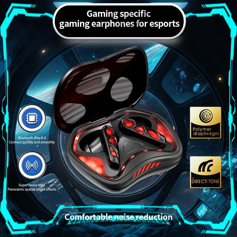 2024 Upgraded YX36 Noise Cancelling Wireless Earbuds With LED Lighting ...