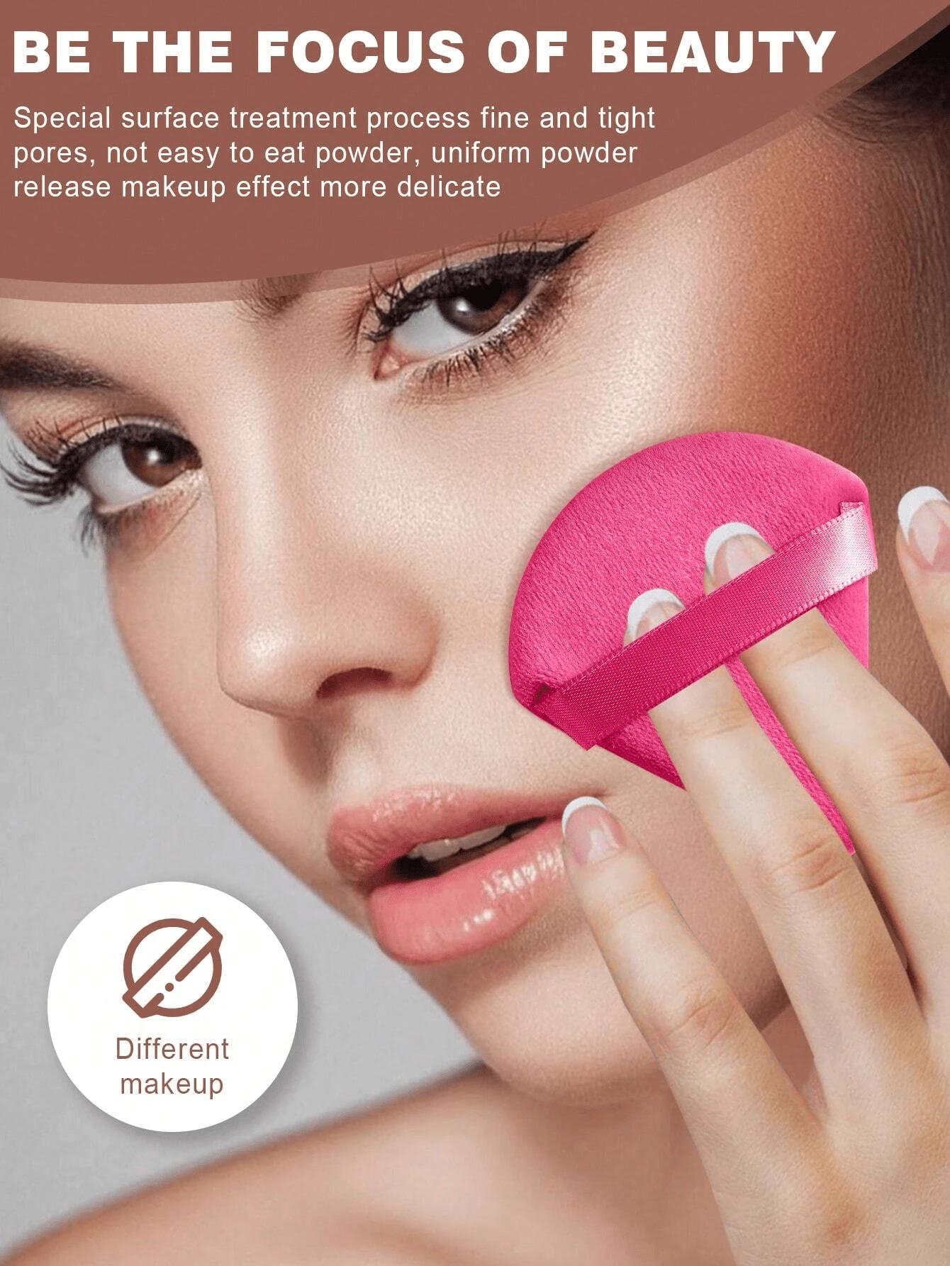 3/8/15/24 Pieces Triangle Makeup Sponges, Soft & Fluffy Texture Makeup ...