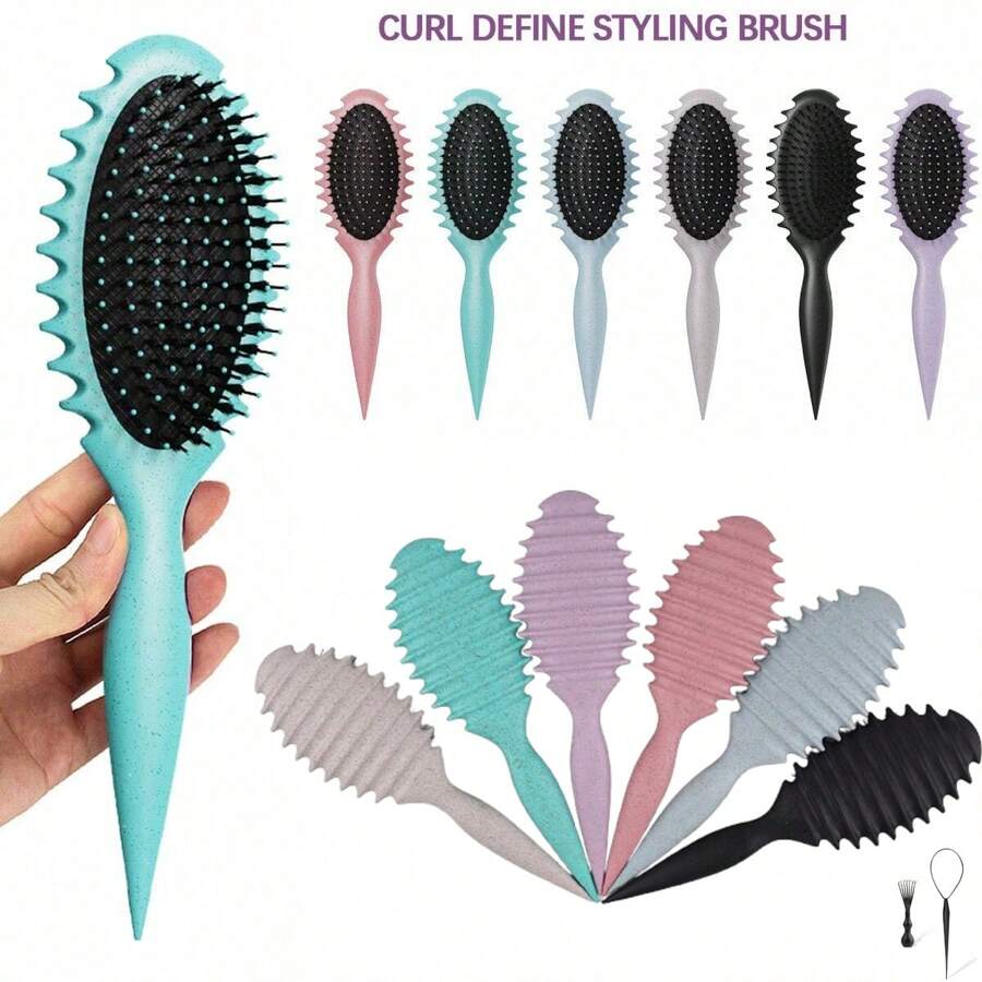 2025 New Curl Define Brush, Vented Curly Brush Curl Define Comb, Vented ...