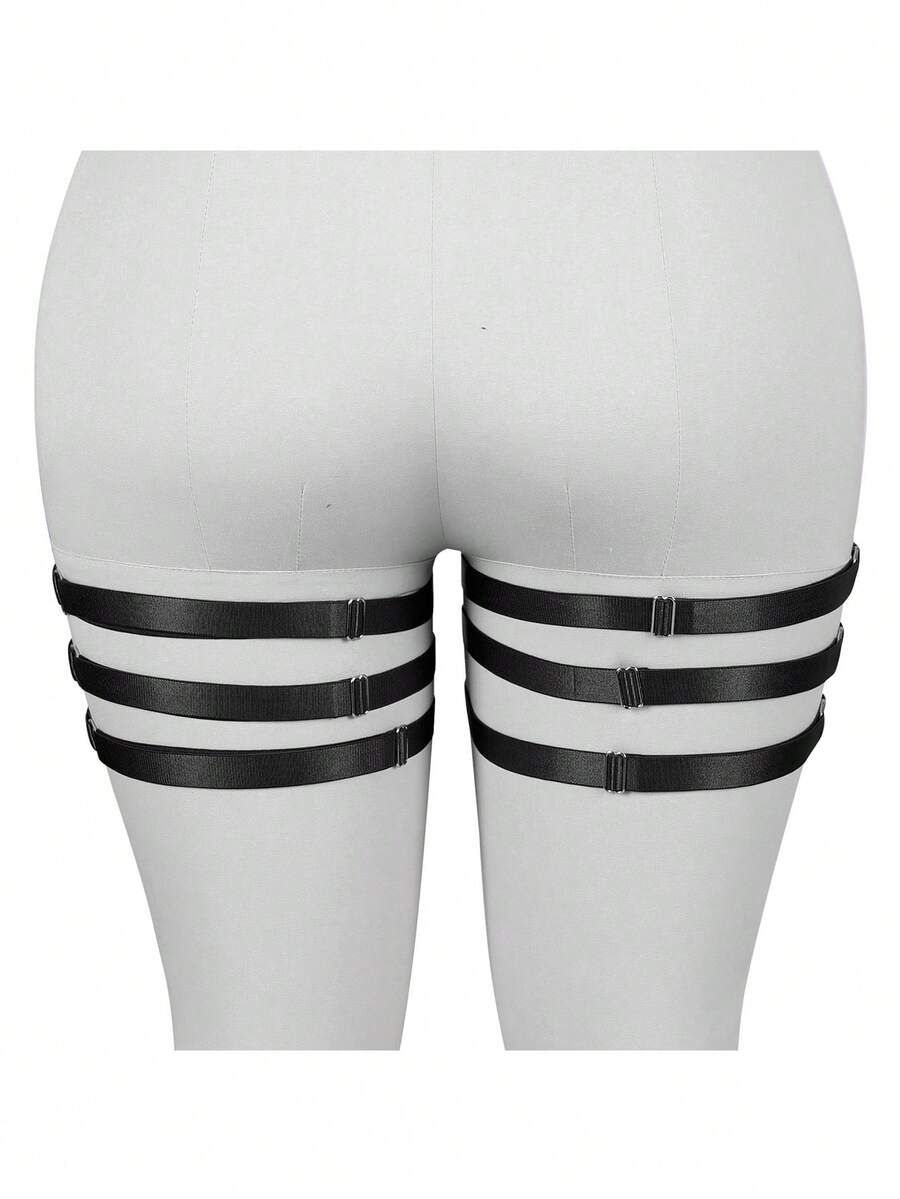 Plus Size Thigh Garter Belts For Women Adjustable Leg Harness Garter ...