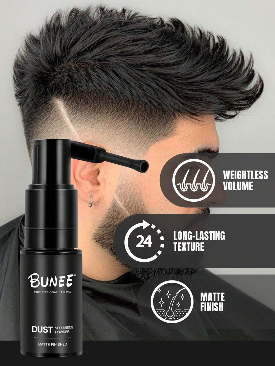 BUNEE Rotating Head Fluffy Hair Powder, No-Wash Bangs Oil-Absorbing ...
