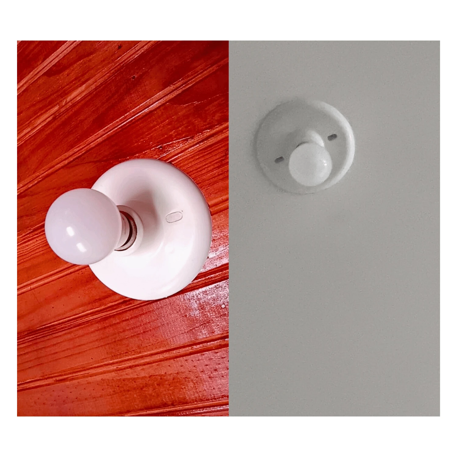 Kit 5 Round Ceiling Light Plafonier Ceiling Lamp Socket E27 Socket ...