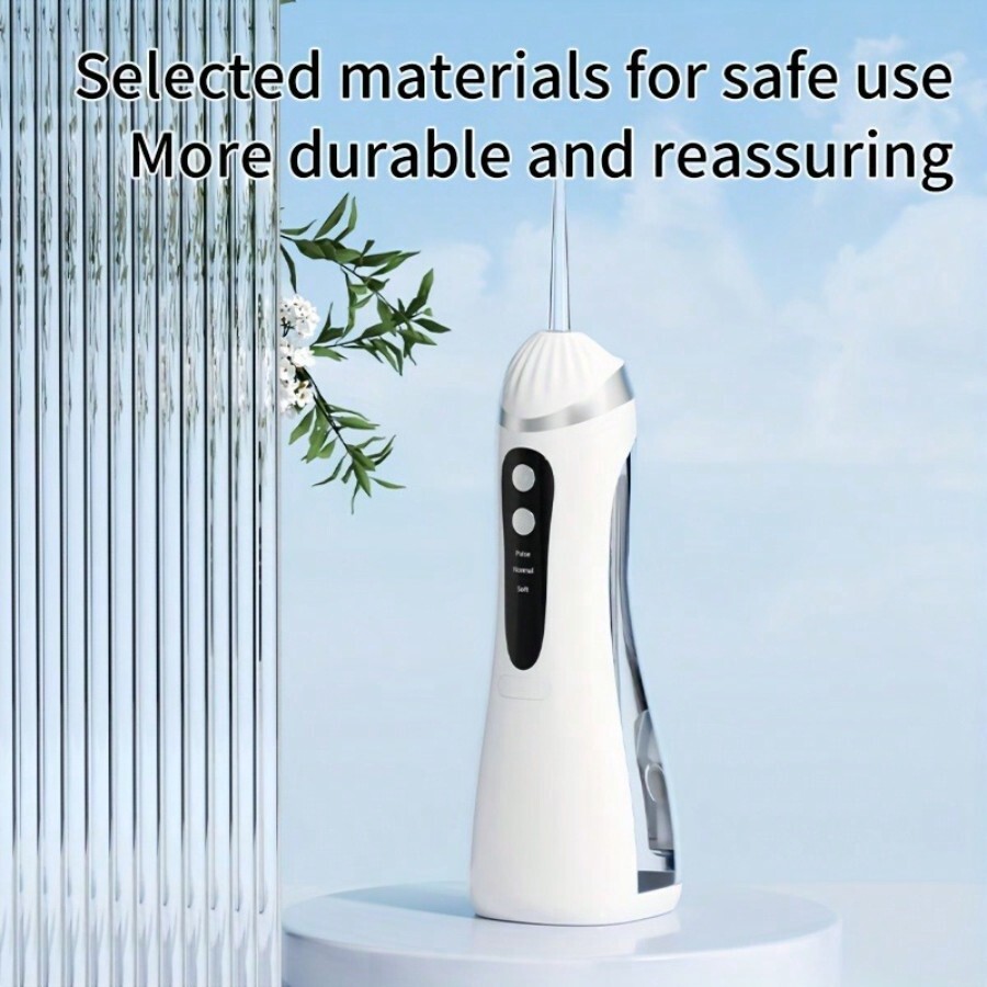 Electric Dental Flosser With 4 Nozzles, 3 Modes, Large Water Tank, High ...