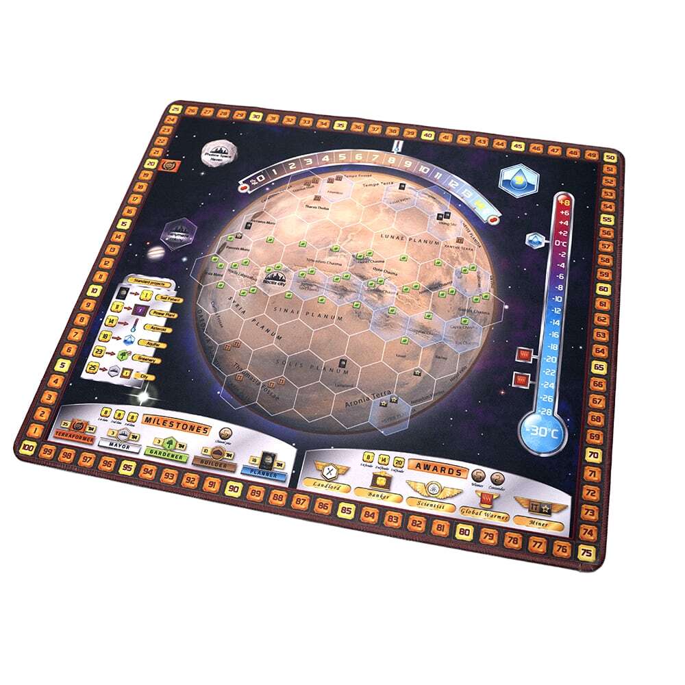 Terraforming Mars Board Game Play Mat Map Player Board Accessory To ...