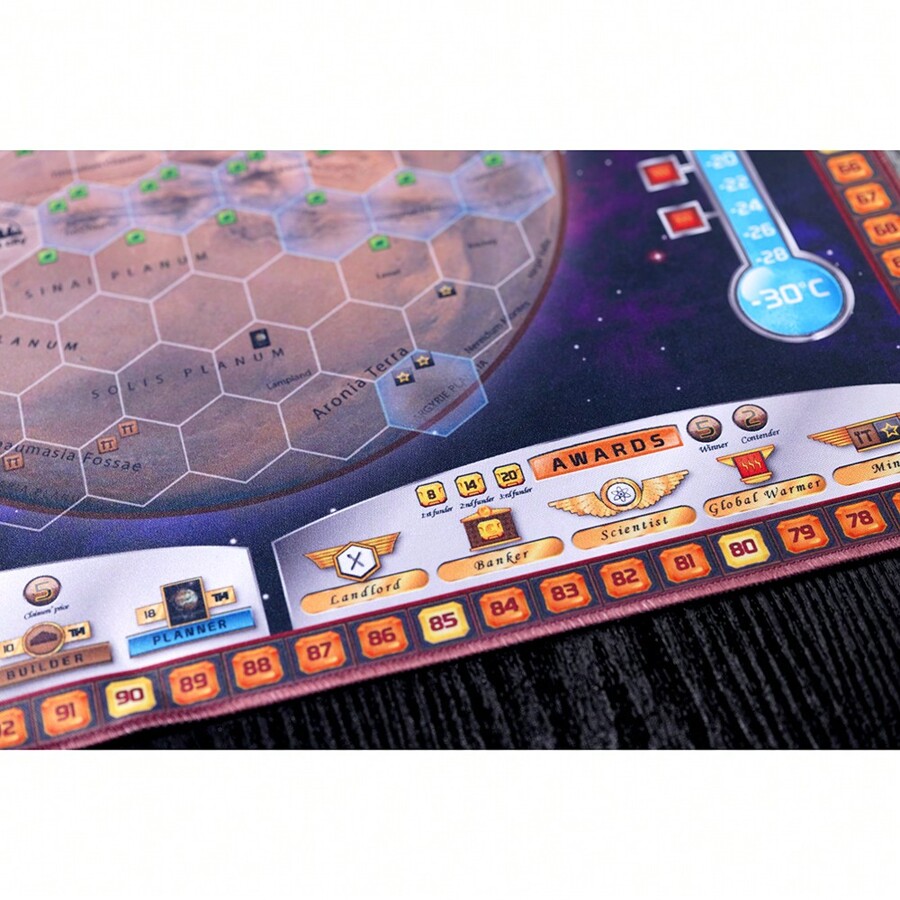 Terraforming Mars Board Game Play Mat Map Player Board Accessory To ...