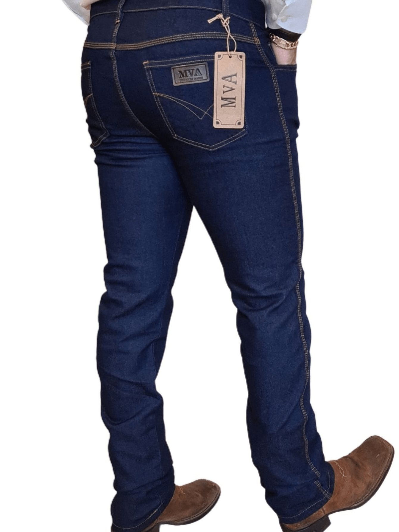 Men's Country Jeans Reinforced For Rodeo To Wear With Boots With ...