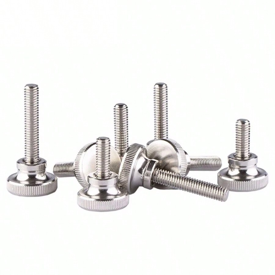 304 Stainless Steel Hand Knob Bolt With Step Knurled Thumb Screw ... 304 Stainless Steel Hand Knob Bolt With Step Knurled Thumb Screw ...