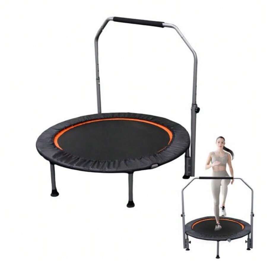 40 Inch Fitness Rebounder Trampoline For Adults, Indoor Exercise ...
