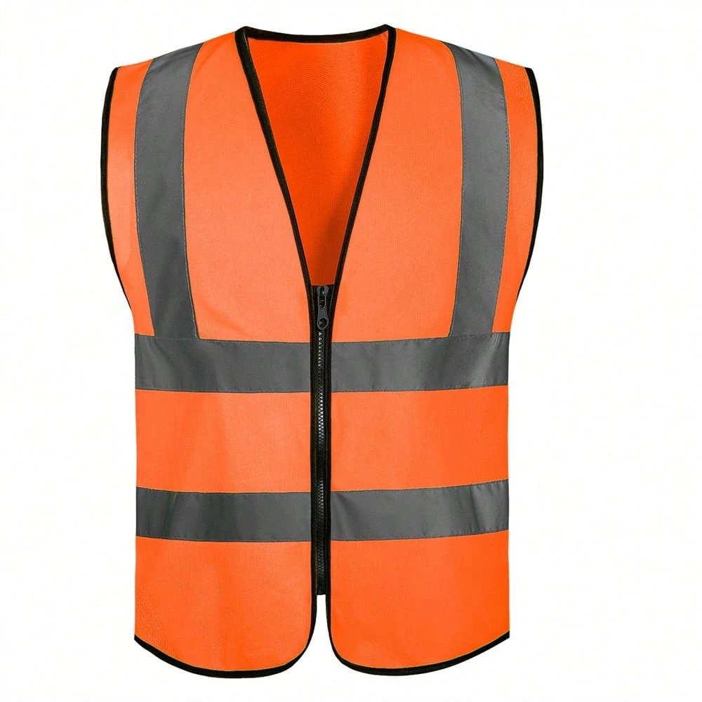 Four Zipper Style,Reflective Vest, Construction Site, Sanitation ...