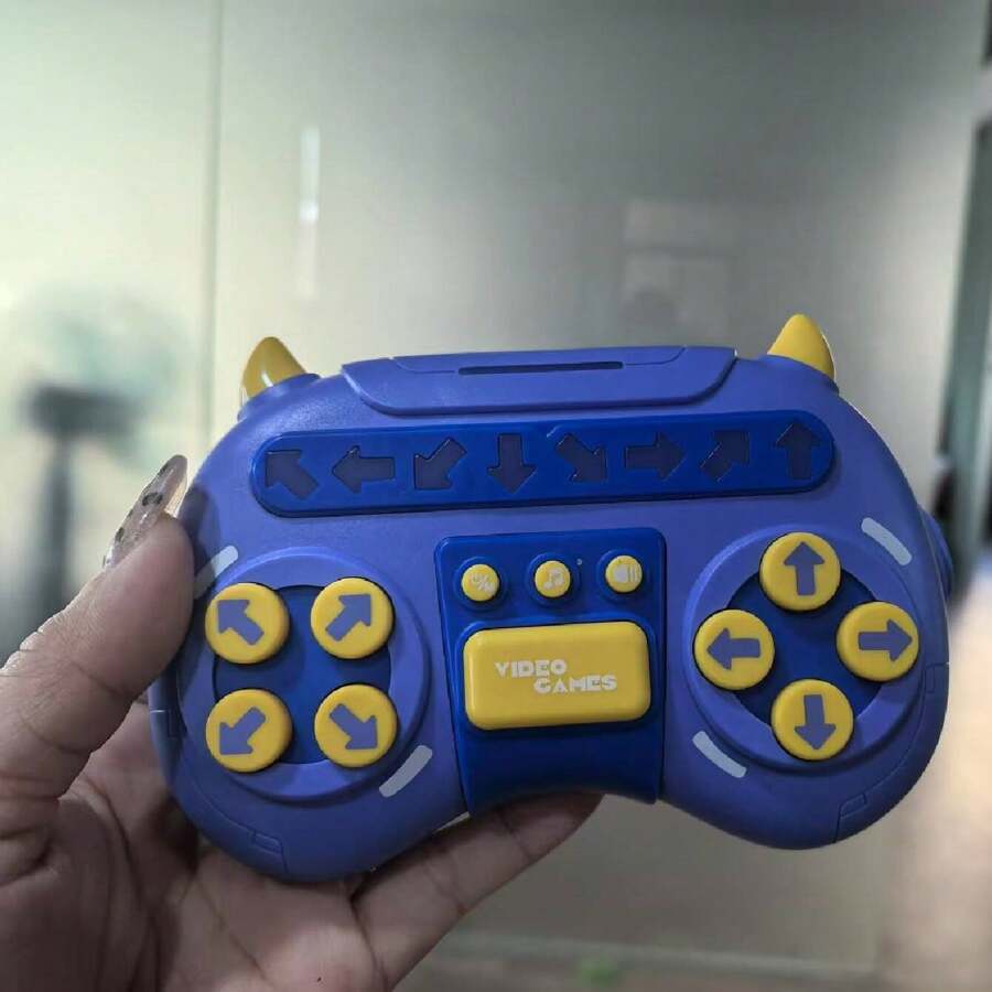 New Rhythm Master 2-Player Pocket Beat Challenge Music Game Machine ...