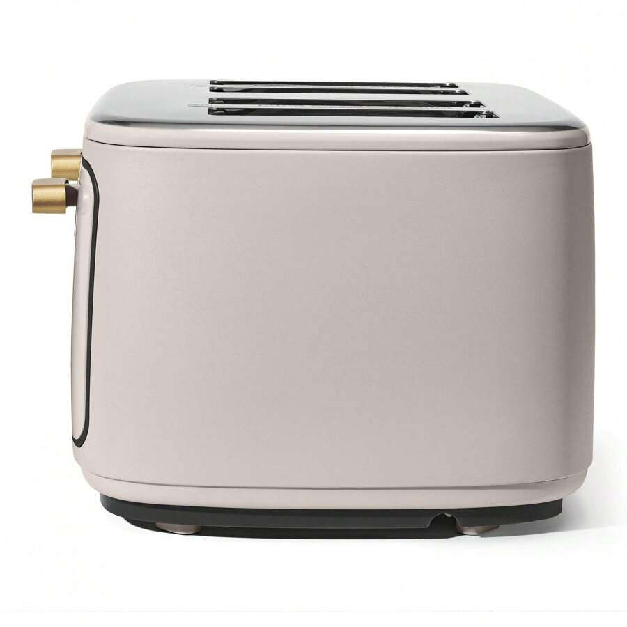 Beautiful 4-Slice Toaster With Touch-Activated Display, White Icing By ...
